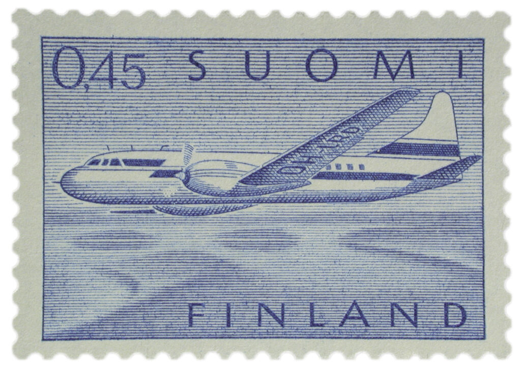 Finnair 100 vuotta ja uudet postimerkit - Postimuseo