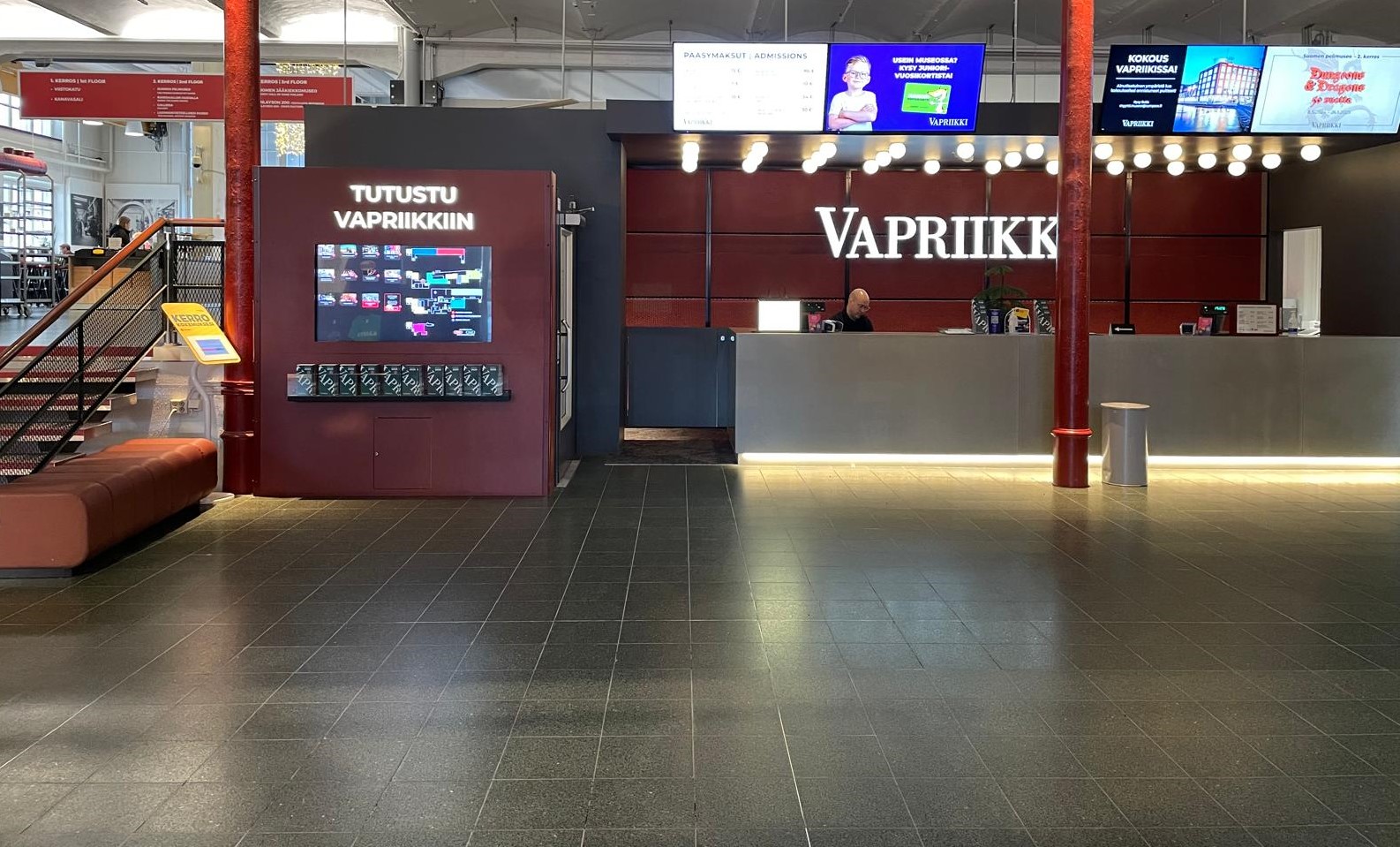 Sanakartta reitistä Vapriikin pihasta Postimuseoon - Postimuseo